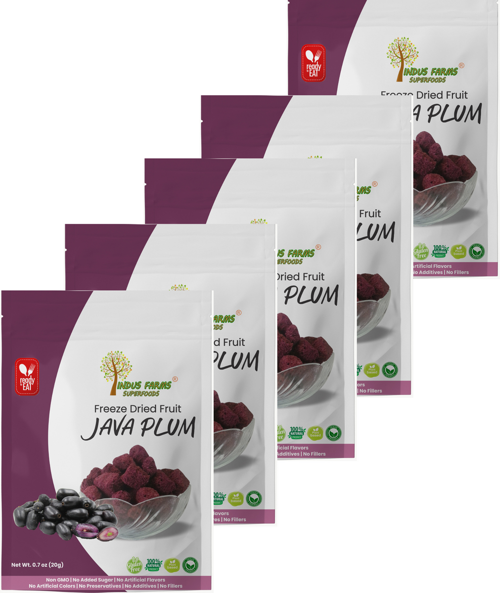 100% Pure Freeze Dried Java Plum (Multi-Pack), Ready-to-Eat, GMO-Free ...