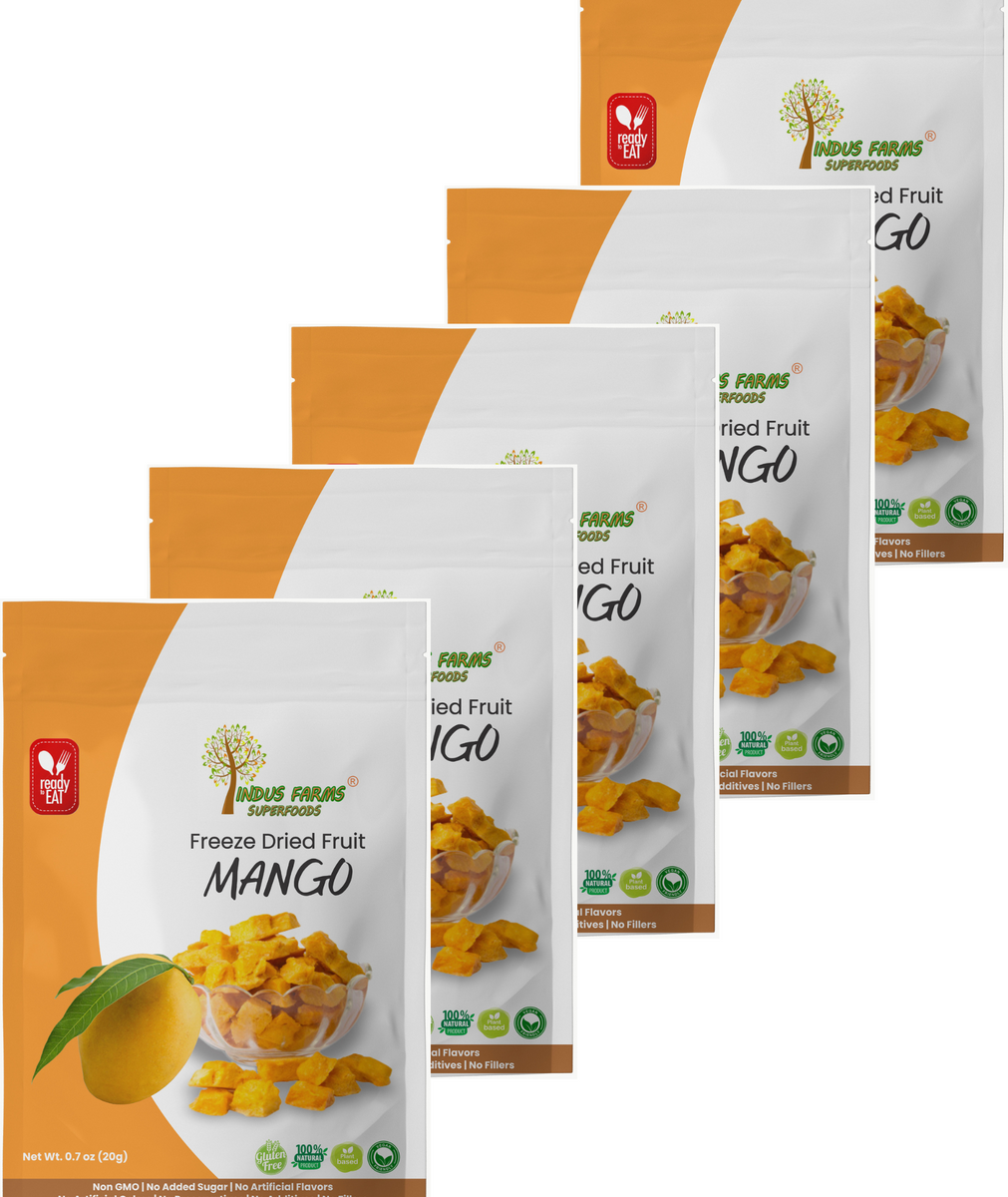 Freeze-Dried Mango Dices – No Sugar Added | Crispy On-the-Go Snack ...