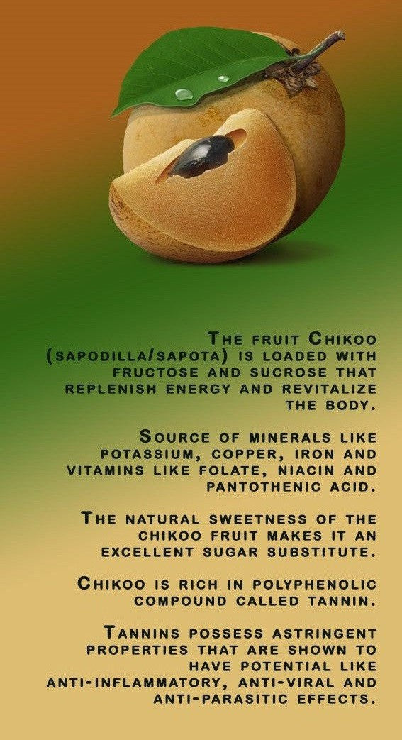 100% Pure Freeze Dried Sapota (Multi-Pack), Ready-to-Eat, GMO-Free, Pa ...